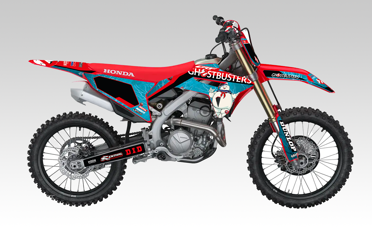 HOON LAB - Kit Adesivi per Motocross Honda CR CRF 250 450 Ghostbusters – Hoon Lab
